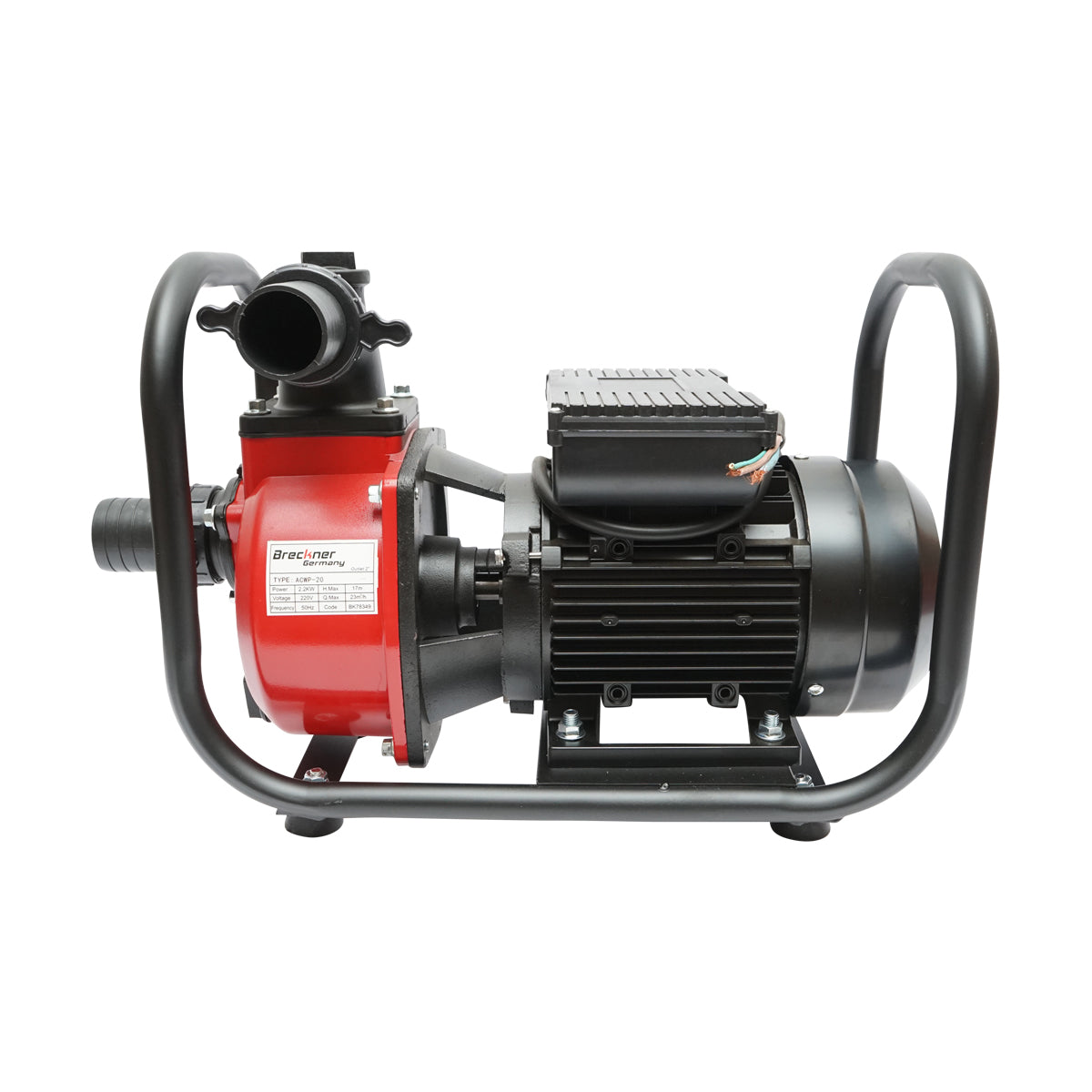 Pompa acqua 220V, 2.2KW, 23m3/h, 2 pollici altezza massima 17m Pompa d ...